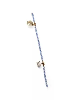 MADISON Charm-embellished Beaded Necklace