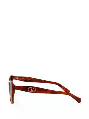 Valentino Garavani Vlogo Square-frame Sunglasses
