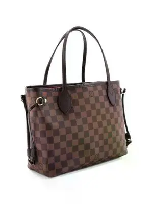 LOUIS VUITTON Damier Pm Tote Bag - Brown