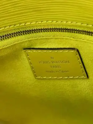 LOUIS VUITTON Epi Leather Bb Satchel - Yellow