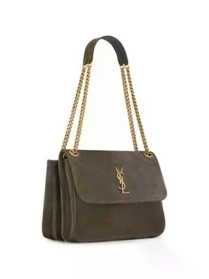Saint Laurent Niki Suede Bag