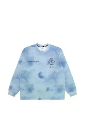 AAPE BY *A BATHING APE Tie-dye Graphic-print Long-sleeve T-shirt