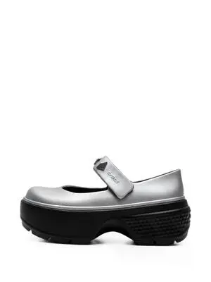 CROCS Studded Platform Loafers
