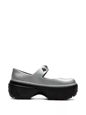 CROCS Studded Platform Loafers