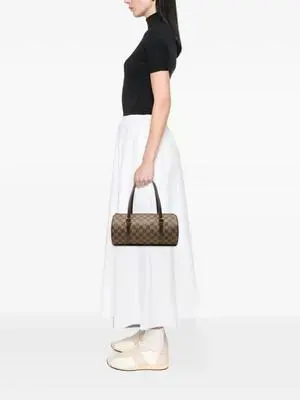 LOUIS VUITTON 2004 Damier Ebene Papillon 30 Handbag