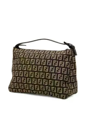 Fendi Zucchino Canvas Handbag