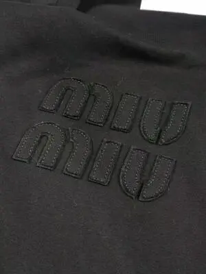 Miu Miu 2010s Logo Long-sleeve T-shirt