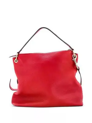Gucci Soho Convertible Leather Large Hobo Bag - Red
