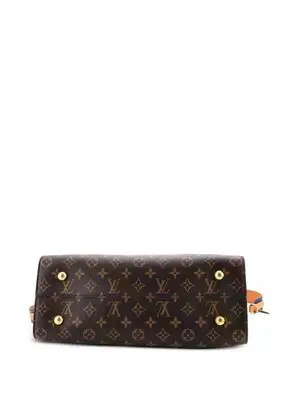 LOUIS VUITTON Monogram Canvas Tuileries Satchel - Red