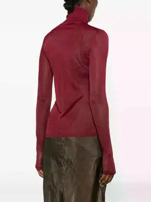 Zimmermann Fine-knit High-neck Sweater
