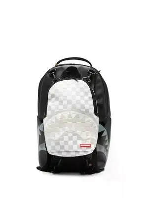 SPRAYGROUND Shark Mouth Checkered Backpack - Black