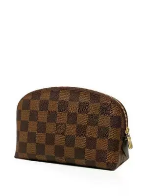 LOUIS VUITTON 2019 Damier Ebene Cosmetic Pm Pouch