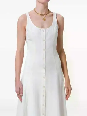 Citizens Of Humanity Rosetta Button-front Midi Dress