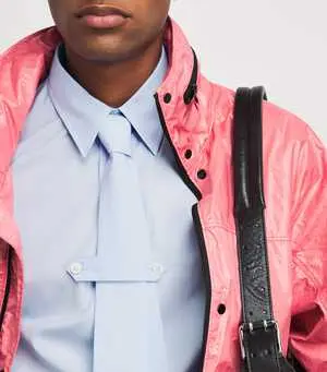 Dries Van Noten Cotton Integrated-tie Shirt