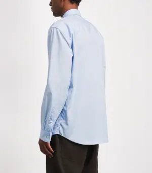 Dries Van Noten Cotton Integrated-tie Shirt