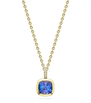 BOODLES Yellow Diamond And Tanzanite Dolce Vita Pendant - Gold