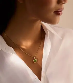 BOODLES Yellow Diamond And Peridot Dolce Vita Pendant