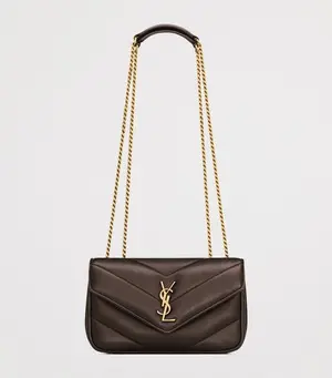 Saint Laurent Mini Matelassé Loulou Shoulder Bag
