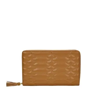 Wolf Large Lauren Portfolio Jewellery Case - Brown