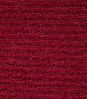 Max Mara Ribbed V-neck Sweater - Red