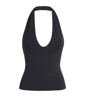 SKIMS Smooth Layers Halter Top