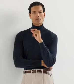 Brunello Cucinelli Cashmere-silk Rollneck Sweater