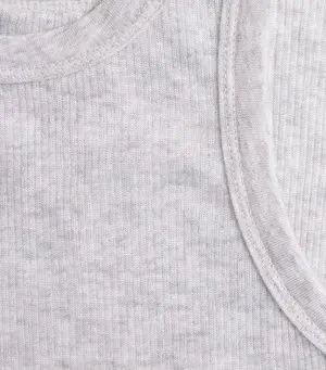 SKIMS Semi-sheer Ribbed Tank Top
