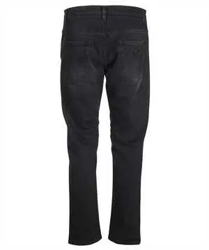 Dolce & Gabbana Logo Plaque Tapered Leg Jeans