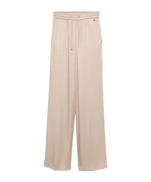 Herno Drawstring Wide Leg Pants - Beige