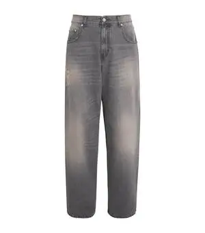 Séfr Mass Wide-leg Jeans - Black