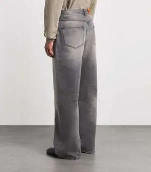Séfr Mass Wide-leg Jeans - Black