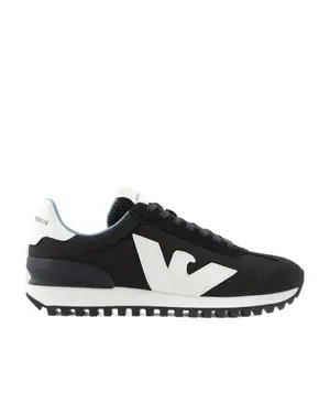 Emporio Armani Embellished Sneakers For Men