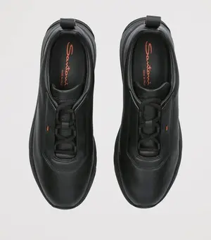 Santoni Innova Leather Sneakers