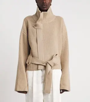 Brandon Maxwell Cashmere Neal Jacket