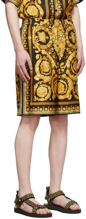 Versace Barocco Printed Bermuda Shorts