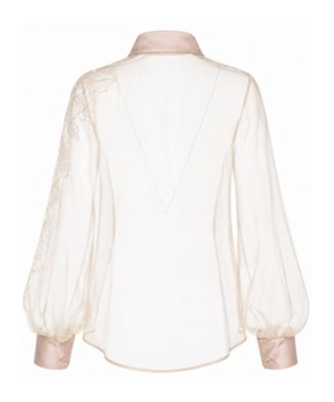 D.exterior Long-sleeve Shirt With Snap Closures