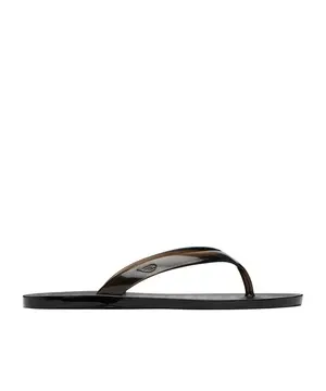 ANCIENT GREEK SANDALS Jelly Flip-flops - Black