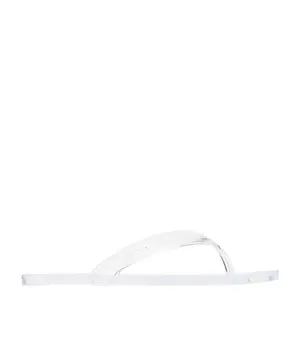 ANCIENT GREEK SANDALS Ancient Greek Sandals Thong-Strap Flip-Flops Transparent