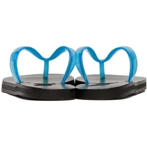 ANCIENT GREEK SANDALS Saionara Jelly Flip-flops - Transparent Blue