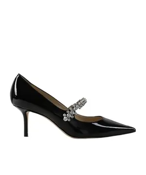 JIMMY CHOO Crystal Embellished High Heels
