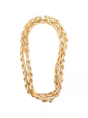MARIA CALDERARA Chunky Interwoven Link Necklace
