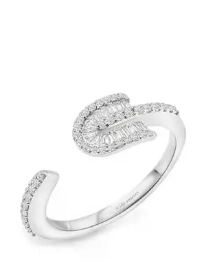 U LOS ANGELES U LOS ANGELES 18K White Gold Diamond Ring