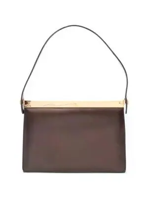 Gucci 20th Century Calfskin Handheld Bag - Brown