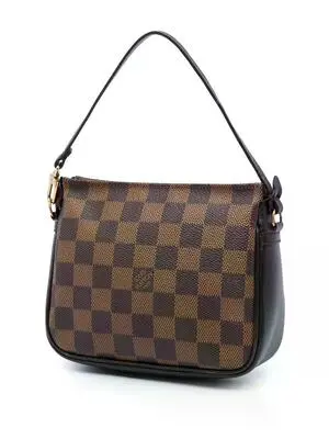 LOUIS VUITTON 1998 Damier Ebene Trousse Pochette Handbag