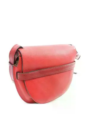 Loewe Small Leather Gate Crossbody Bag - Red