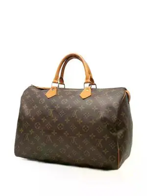 LOUIS VUITTON Monogram Speedy 35 Boston Bag