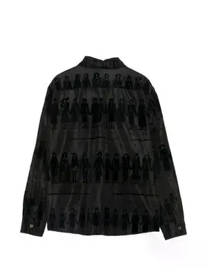 Moschino Long-sleeve Figure-print Shirt