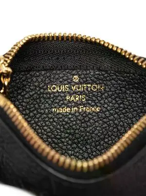 LOUIS VUITTON 2024 Monogram Empreinte Key Pouch Coin Pouch - Black