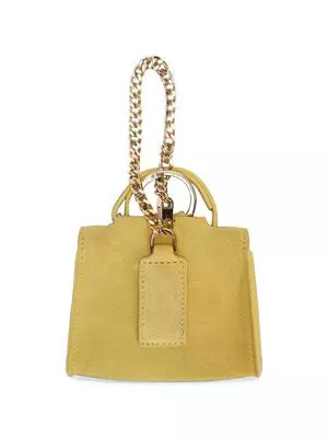 ORCIANI Mini Sveva Suede Bag Charm