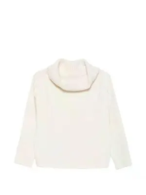 Loulou De Saison Sibyl Cowl Neck Sweater - Neutrals
